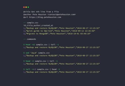 Use cronjob to execute task only once ⋆ Pete Houston